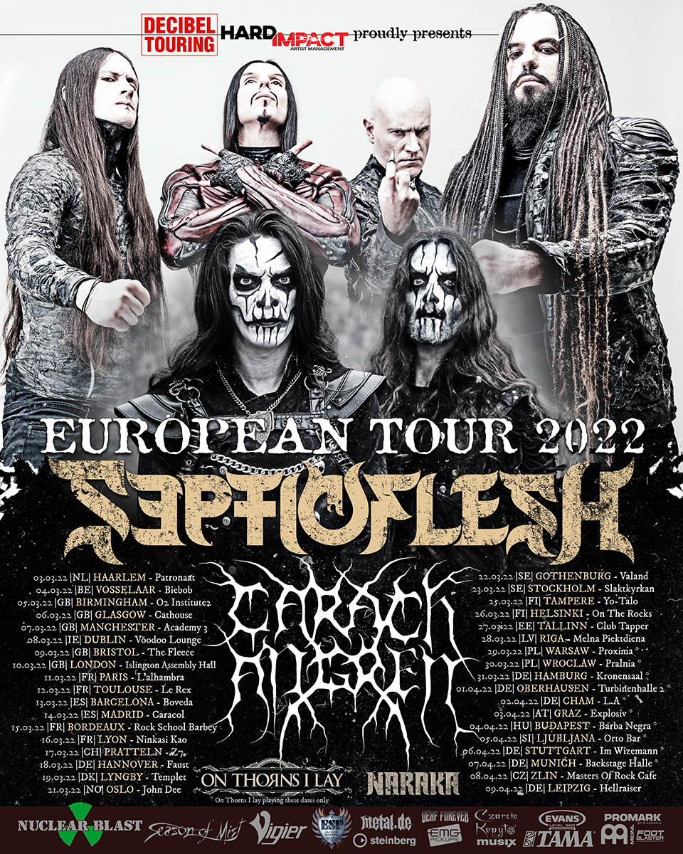 CARACH ANGREN announce European tour with SEPTICFLESH | Season of Mist