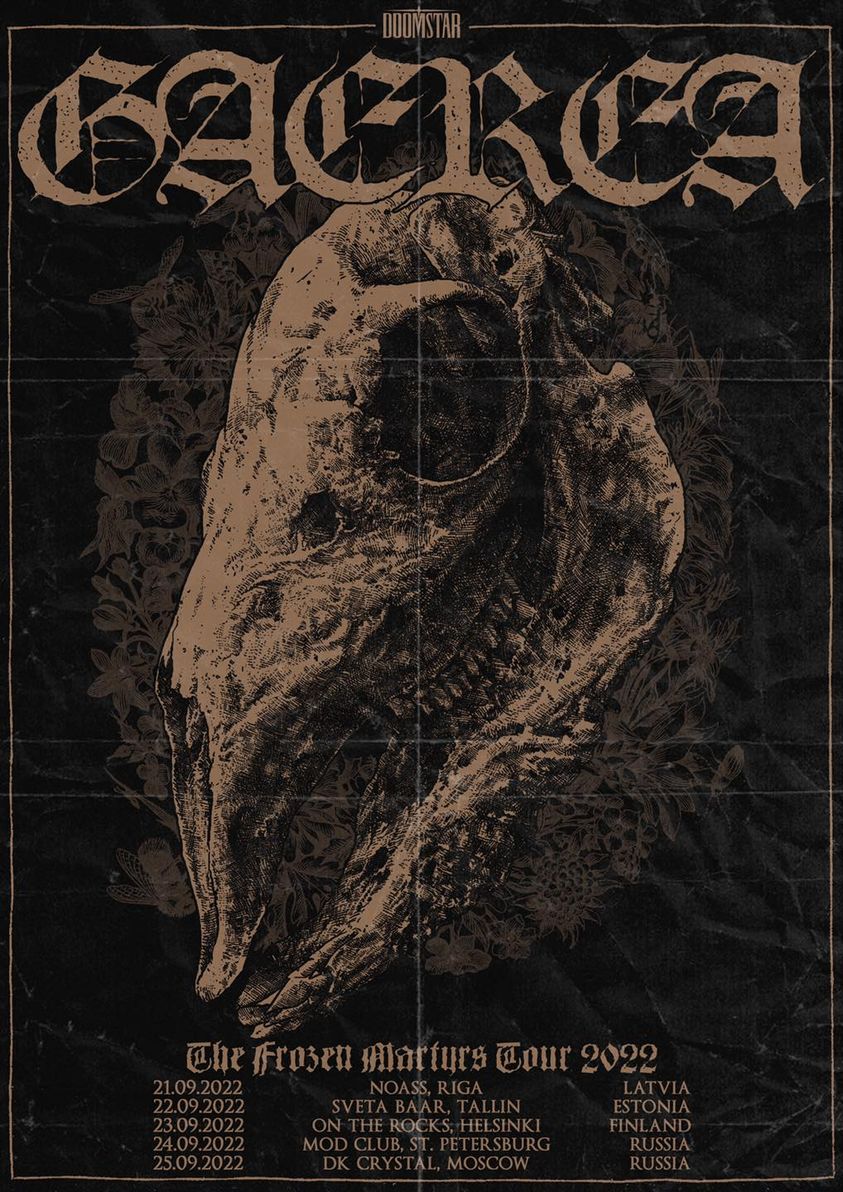 GAEREA announce string of European tour dates | Season of Mist