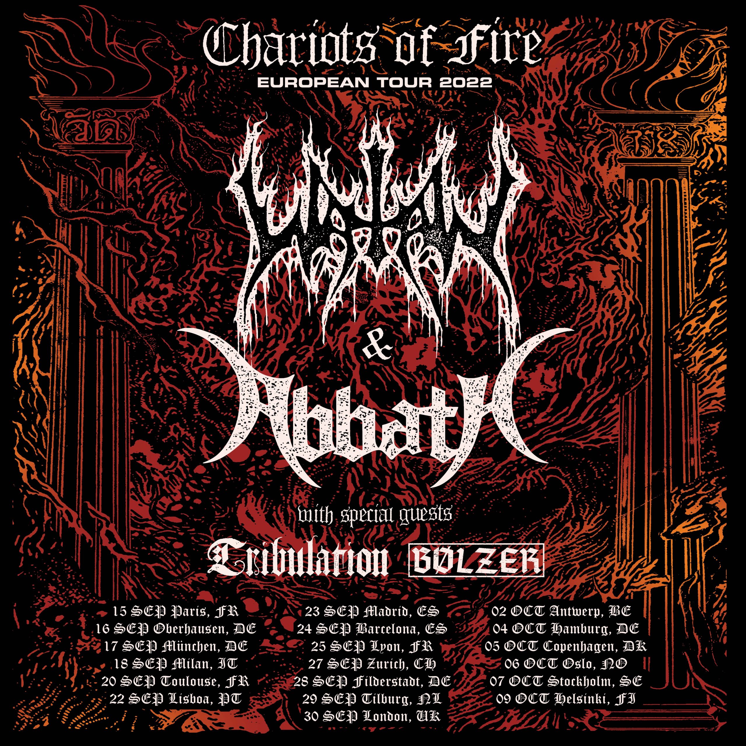 ABBATH announce European tour with WATAIN | Season of Mist