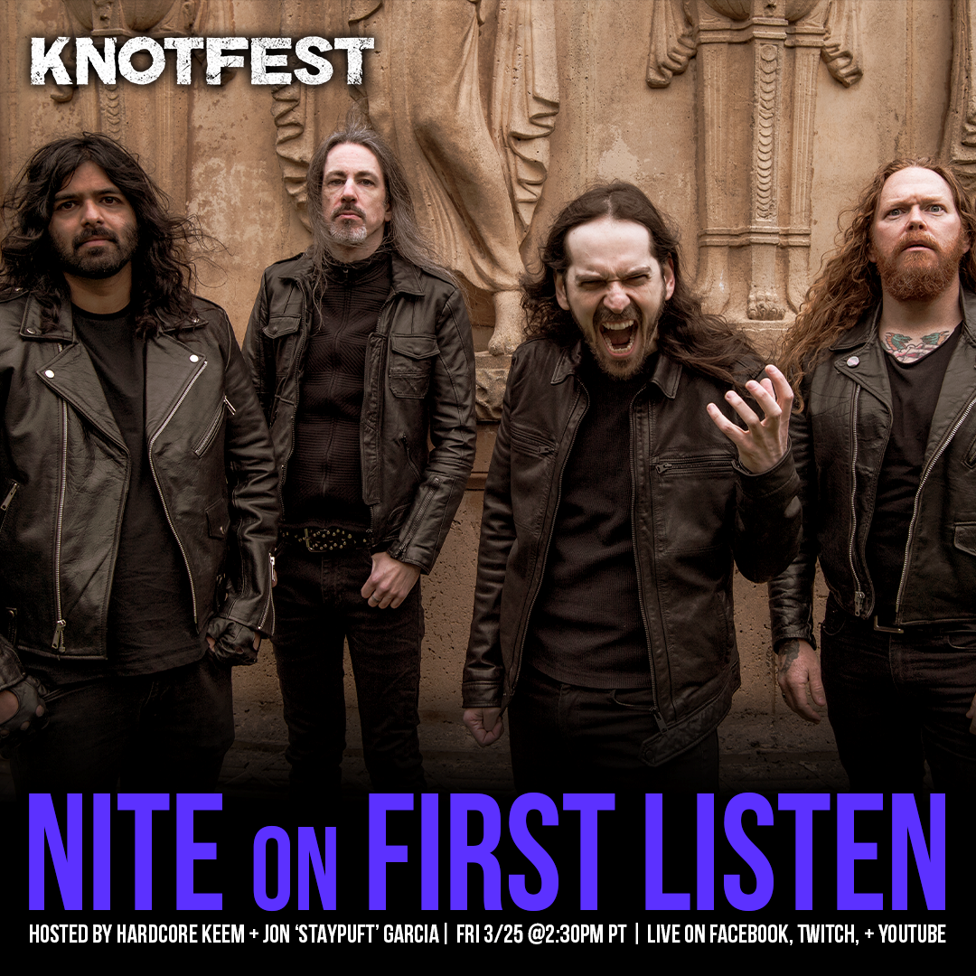 NITE Partners with KNOTFEST for "First Listen" Live Stream | Season of Mist