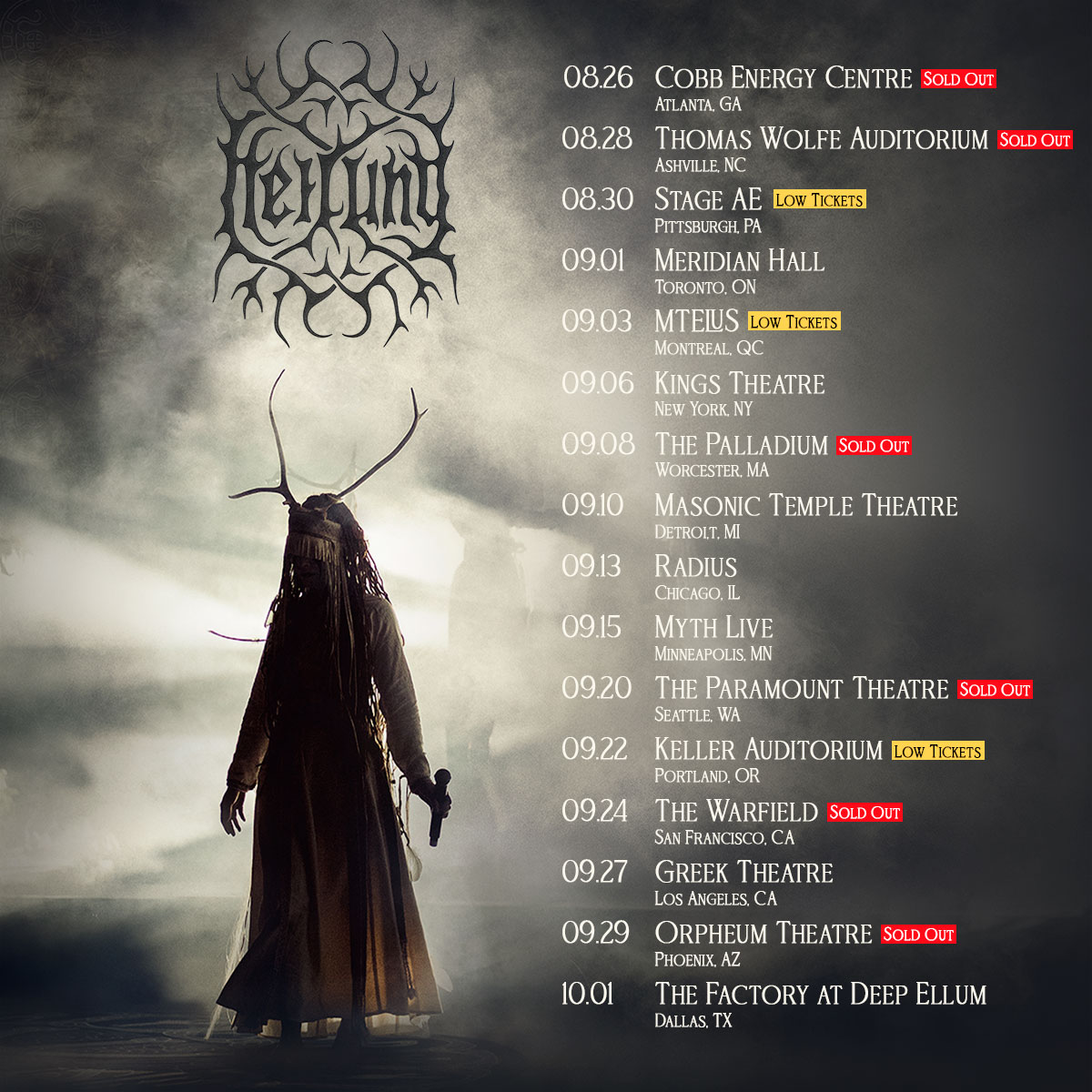 HEILUNG Kicks Off North American Tour, Announces More Low Ticket ...