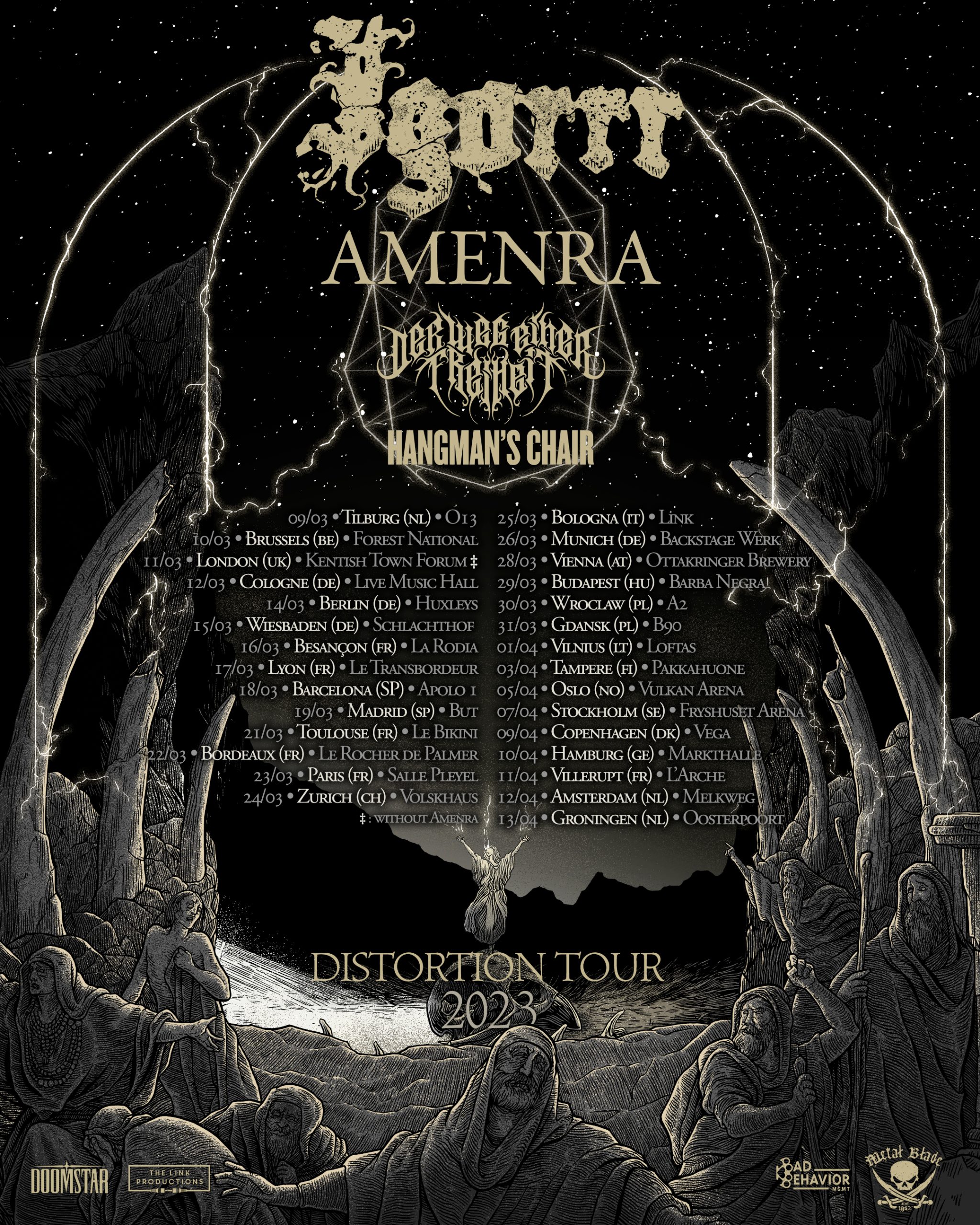 DER WEG EINER FREIHEIT release video for "Am Rande der Dunkelheit" and kick off European tour ...