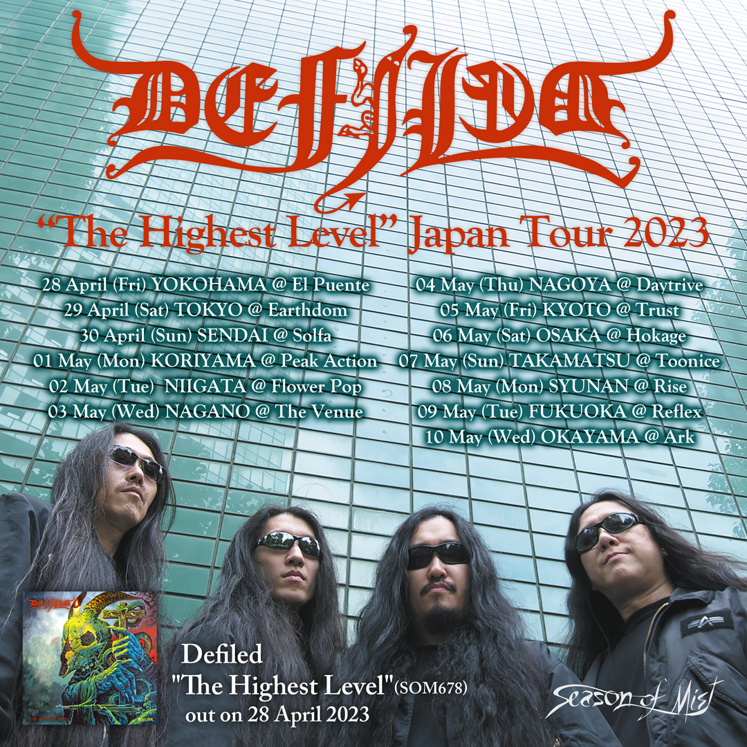 DEFILED release "The Highest Level" ahead of schedule and kick off ...