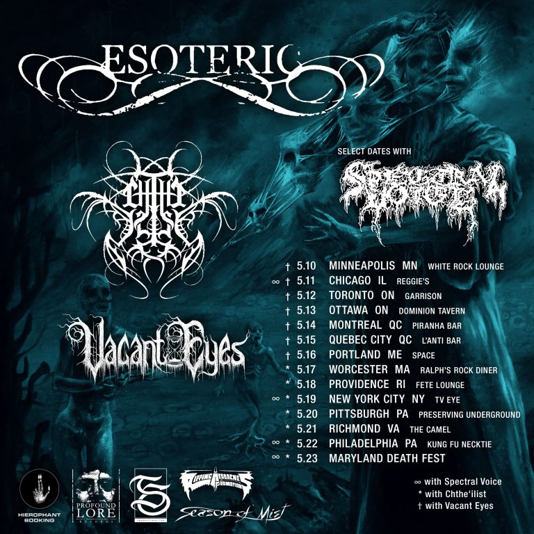 Esoteric (news, biography, albums, line-up, tour dates) | Official ...