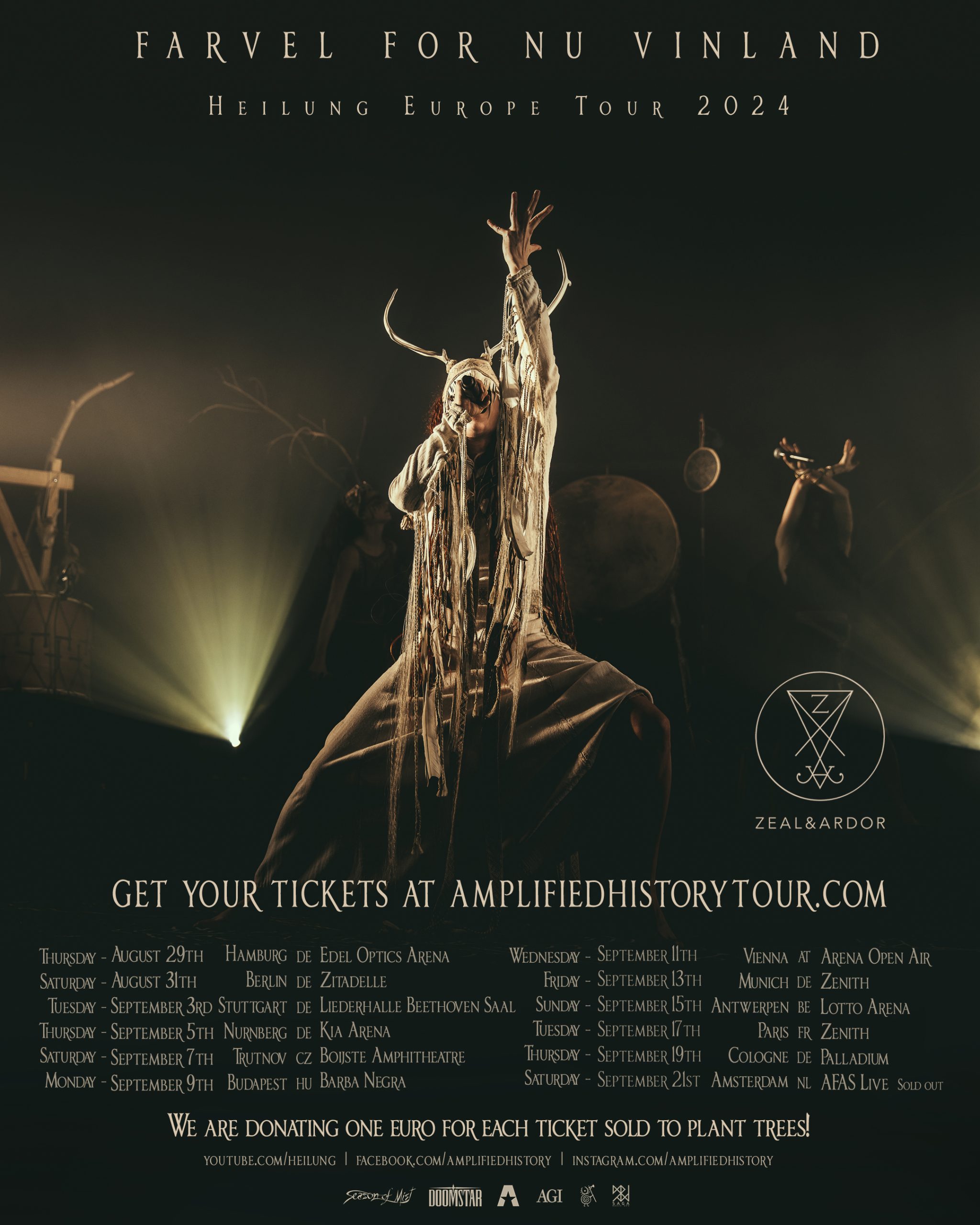 HEILUNG Announce Dreki Ferdhast European 2024 Tour | Season of Mist